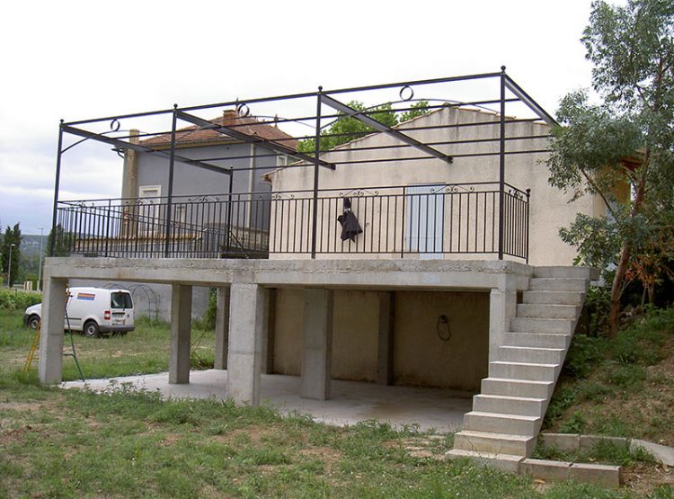 Pergolas ipe ferronneire sur mesure - Marconnet